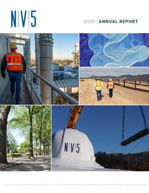 NV5 Holdings Inc (NVEE) 2020年年度报告「NASDAQ」.pdf_三个皮匠报告