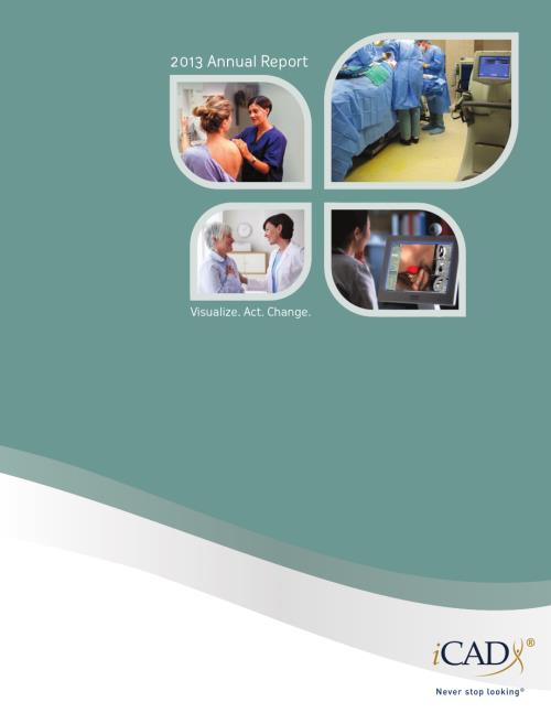 iCAD Inc. (ICAD) 2013年年度报告「NASDAQ」.pdf_三个皮匠报告