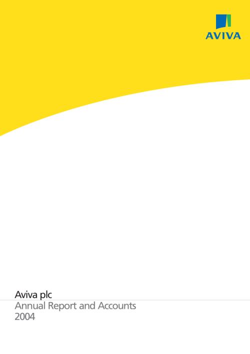 Aviva plc (AV) 2004年年度报告「LSE」.pdf_三个皮匠报告