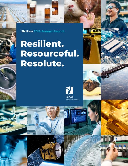 5N Plus Inc. (VNP) 2019年年度报告「TSX」.pdf_三个皮匠报告