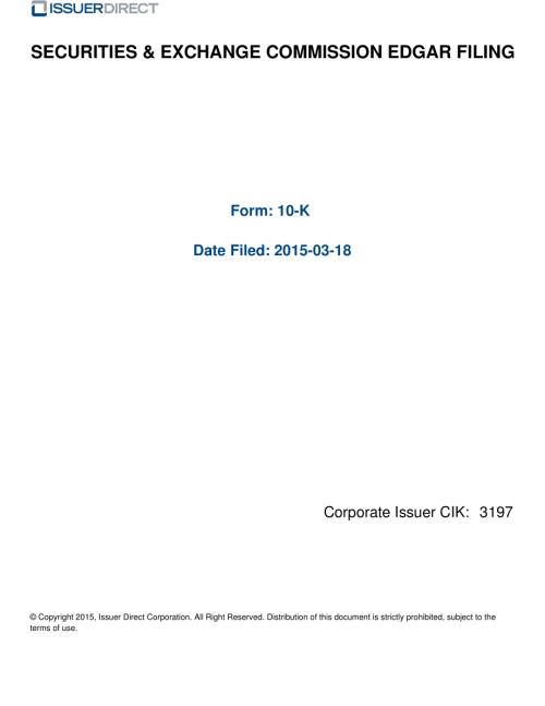 CECO Environmental Corp. (CECO) 2014年年度报告「NASDAQ」.pdf_三个皮匠报告