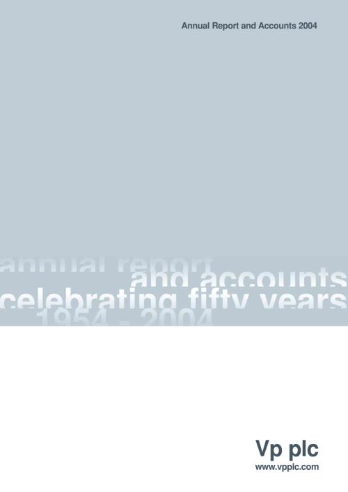 VP plc (VP) 2004年年度报告「LSE」.pdf_三个皮匠报告