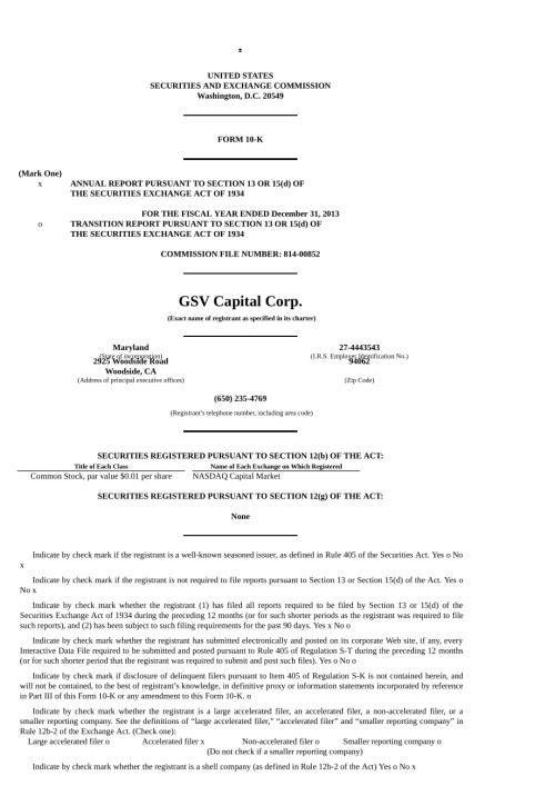 SuRo Capital Corp. (SSSS) 2013年年度报告「NASDAQ」.pdf_三个皮匠报告