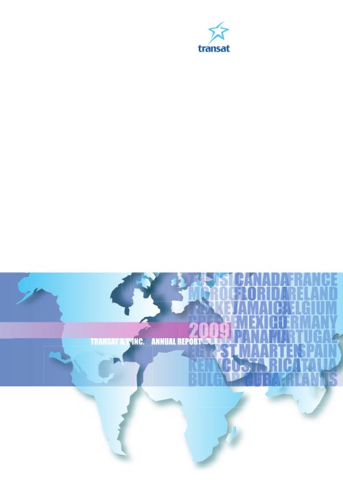 Transat AT, Inc. (TRZ.B) 2009年年度报告「TSX」.pdf_三个皮匠报告